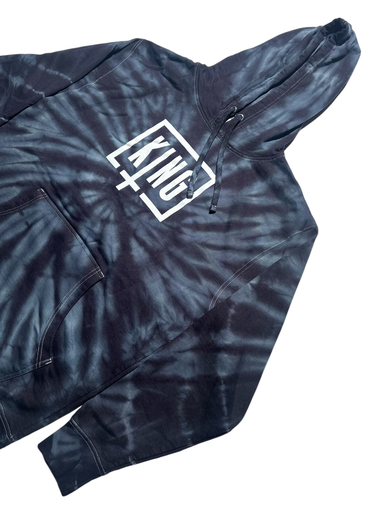 CWBP Tie Dye Hoodie (Spider Grey) | Thank You For Raging Apparel