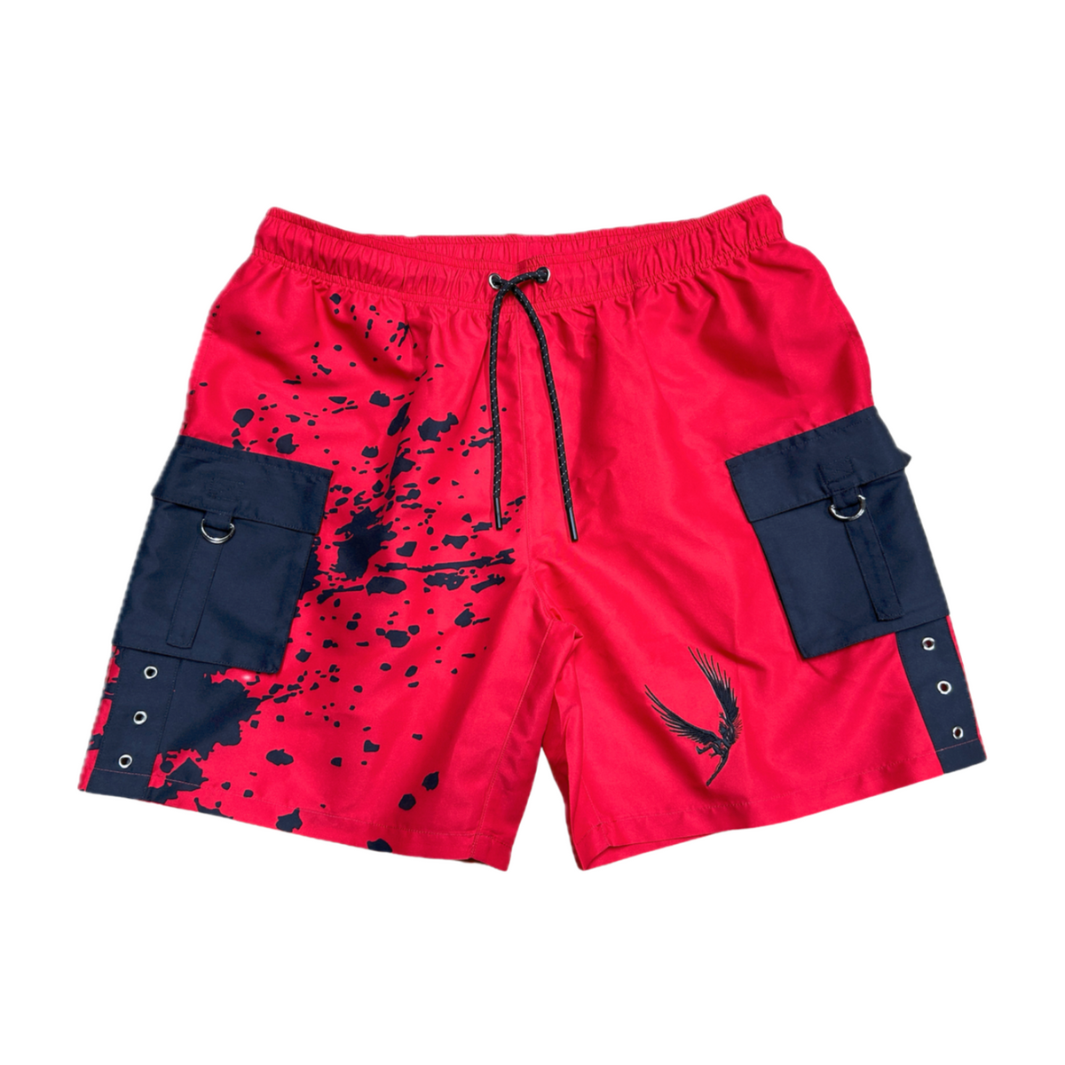Demented "Blood Bath" Swim Shorts | Thank You For Raging Apparel