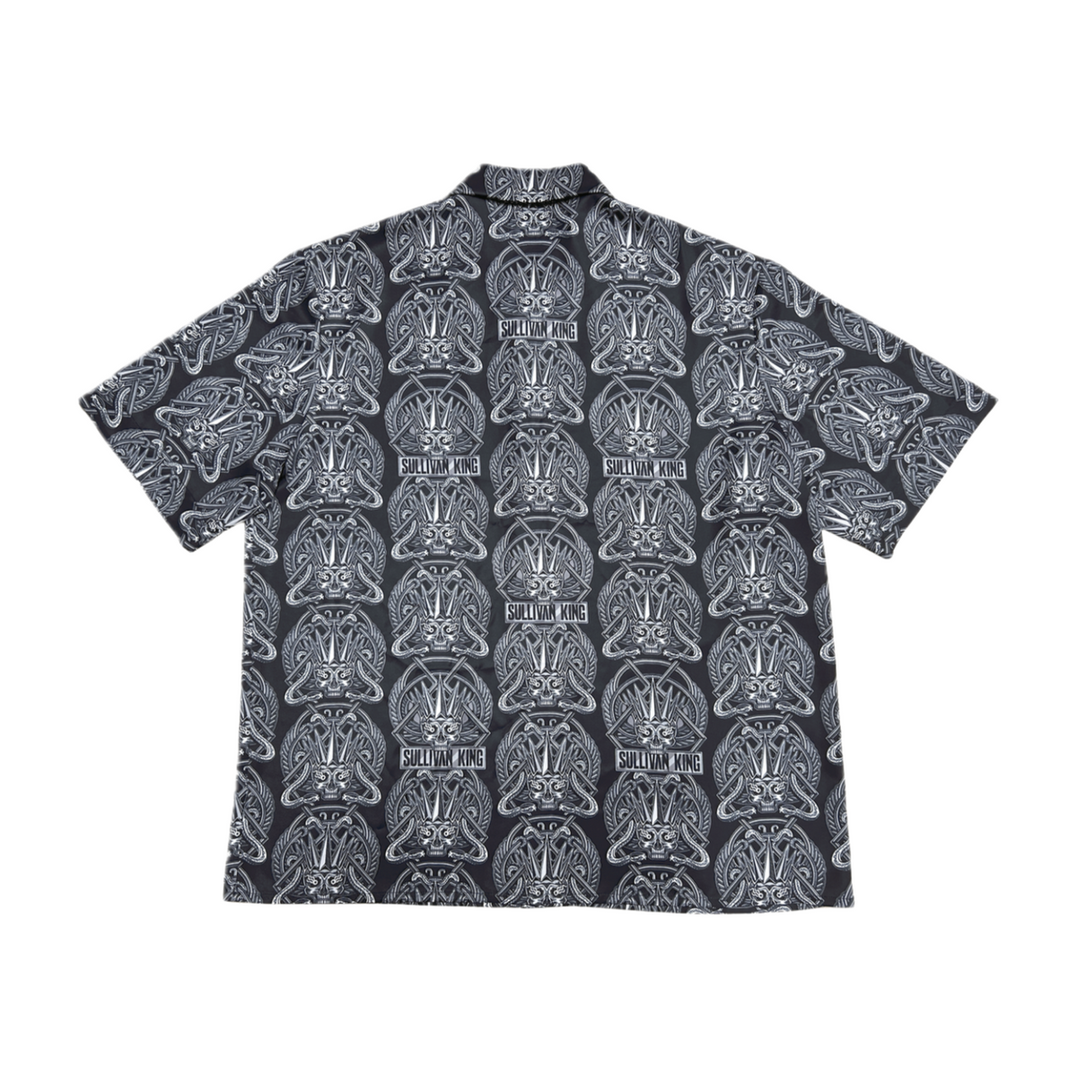 "Reckless Beach Club" Button Up Shirt (Serpent Skull) | Thank You For ...