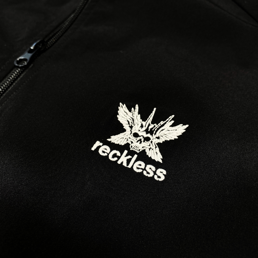 Reckless Runner Workout/Yoga Jacket (Black) | Thank You For Raging Apparel